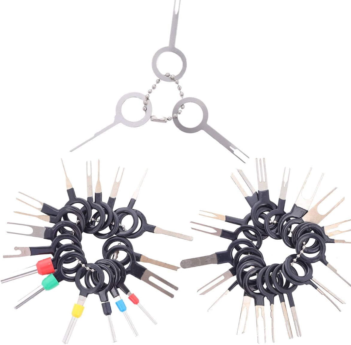 41pcs Terminal Removal Tool Kit Wire Connector Pin Release Key ...
