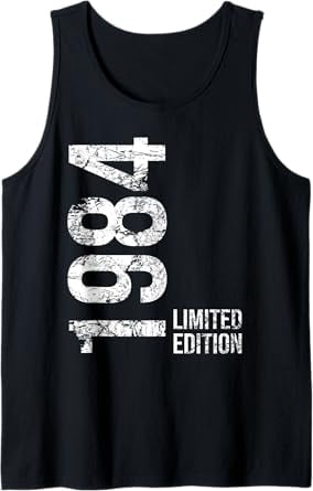 41st Birthday 41 Years Old Man Woman Vintage 1984 Tank Top - Walmart.com