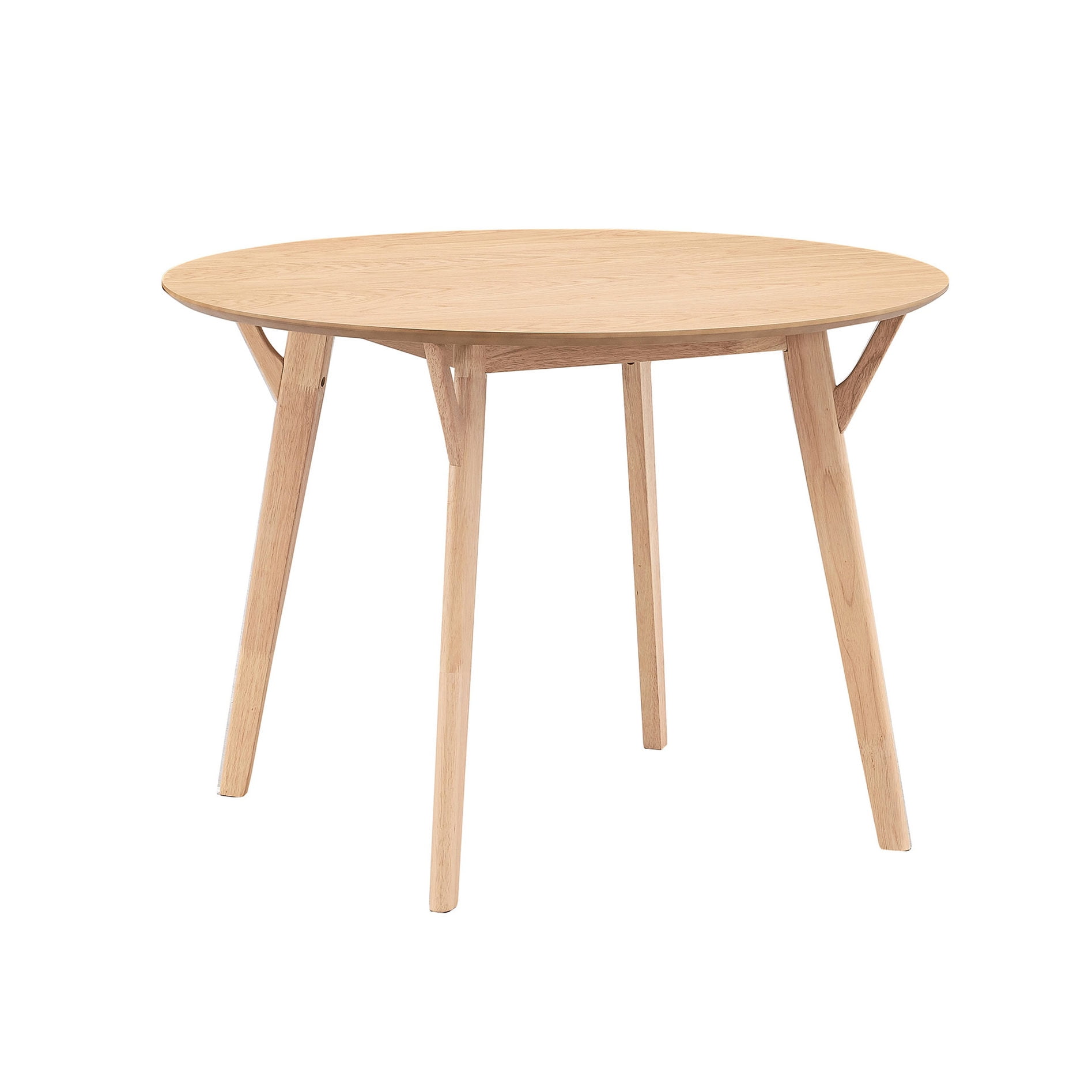 42.01 Inch Space - Saving Modern Design Round Dining Table with MDF ...