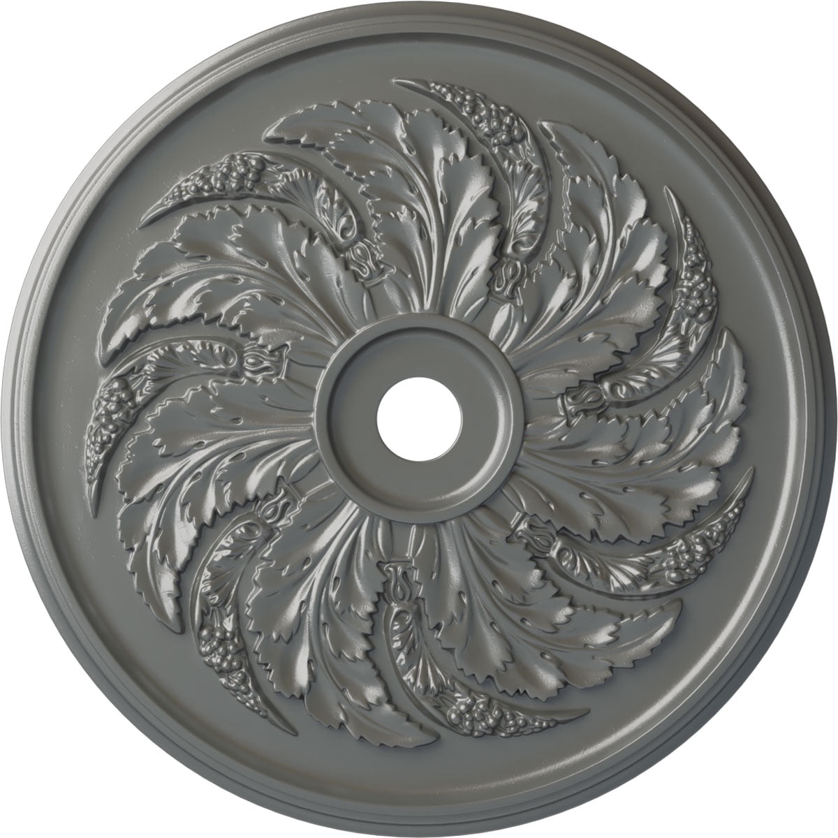 42 1/8"OD x 1 7/8"P Sellek Ceiling Medallion (Fits Canopies up to 9 ...