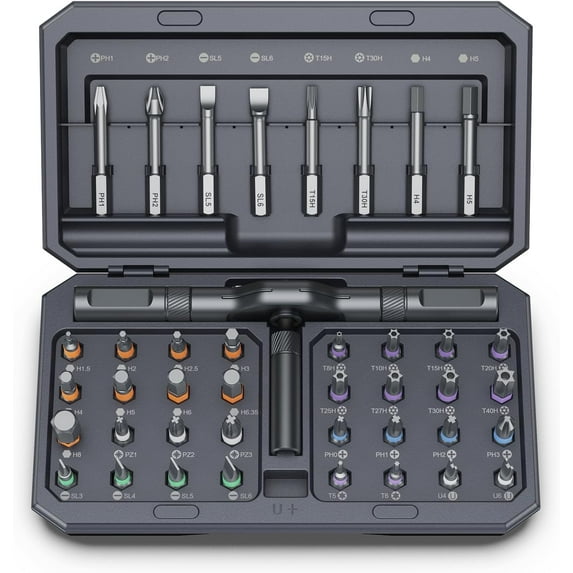 42 in 1 Magnetic Screwdriver Set, DIY Ratchet Screwdriver Set, Multi ...