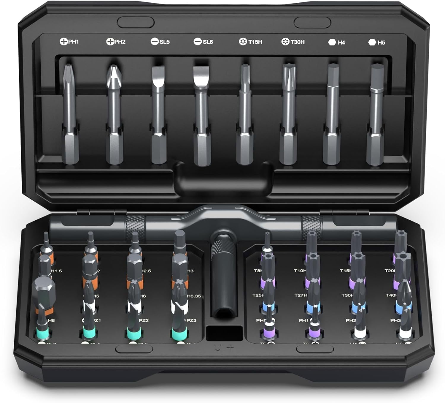 42 in 1 Magnetic Screwdriver Set, DIY Ratchet Screwdriver Set, Multi ...