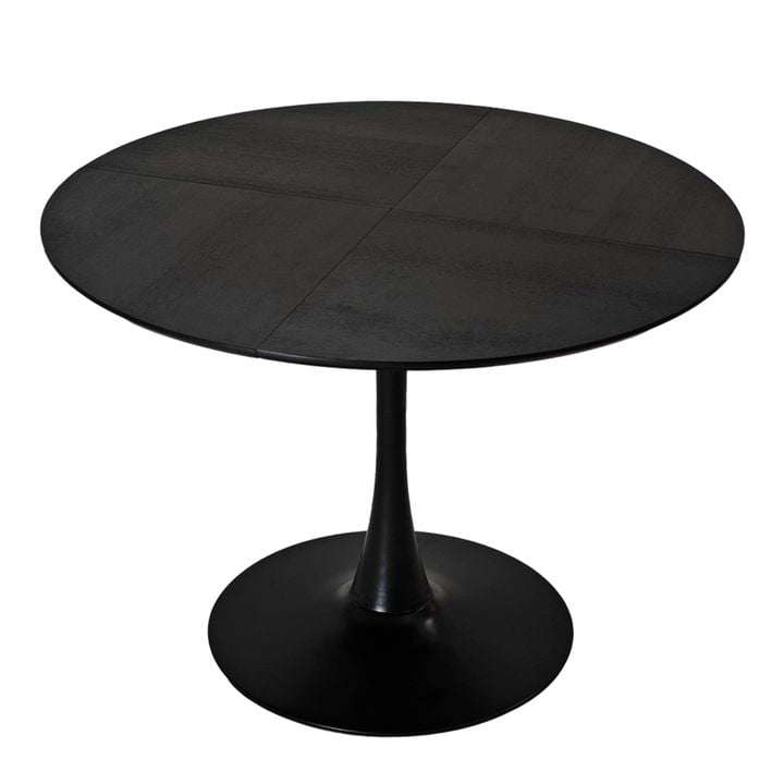 42.13"Round Dining Table, End Table, Wood Coffee Table with Patchwork ...