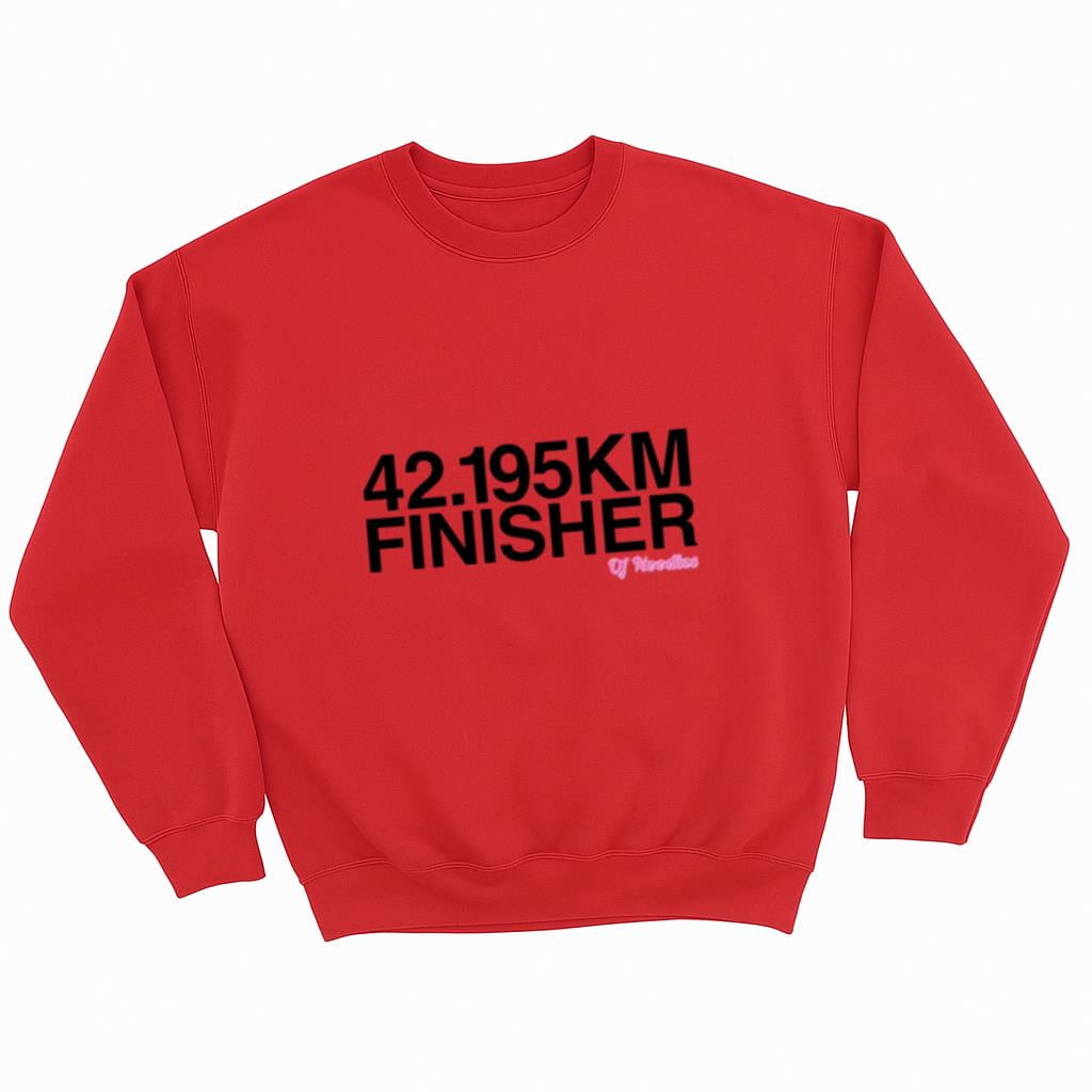 42.195KM Finisher Of Noodles Funny Running Marathon Runner Humor ...