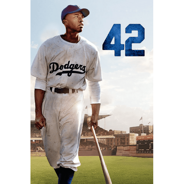 42 (2013) Movie Poster - 24x36 | Jackie Robinson Biopic | Chadwick ...