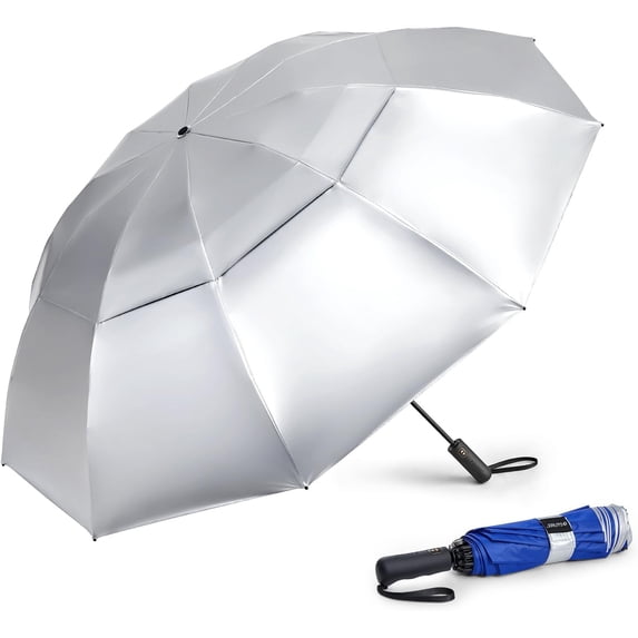 42/46/54/62 Inch Large Golf Umbrella Compact Reverse Travel Umbrella 10 ...