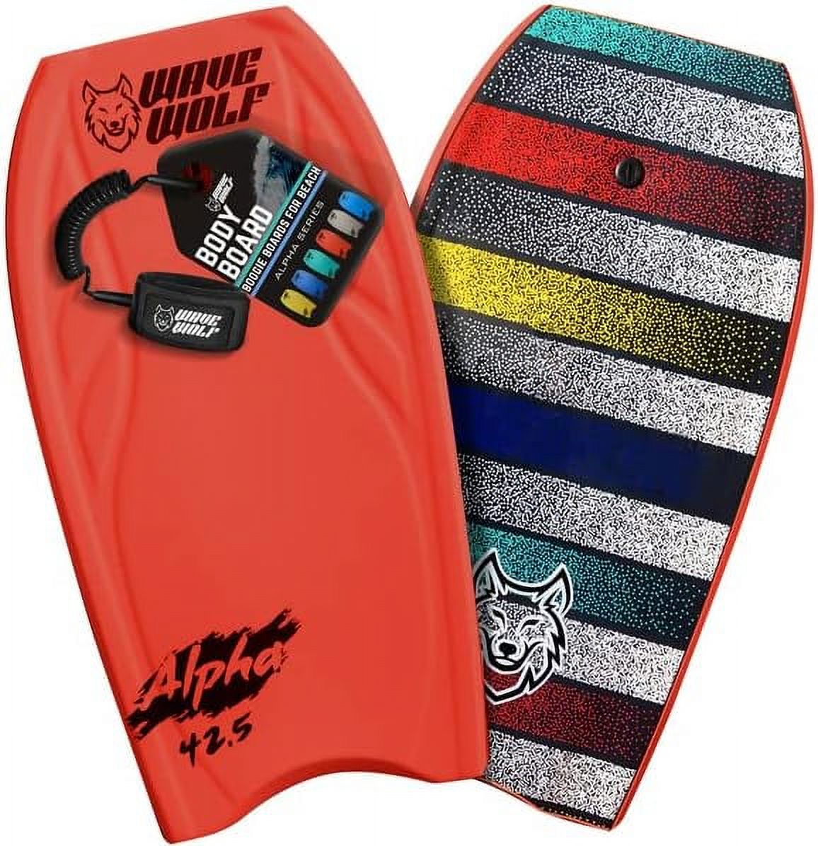 42.5" Alpha Series Hardslick Pro Body Board - Lightweight EPS Core Body ...