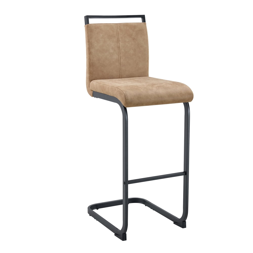 42.5 Inch Tall Brown Tech Fabric Bar Stool - A Perfect Combination of ...