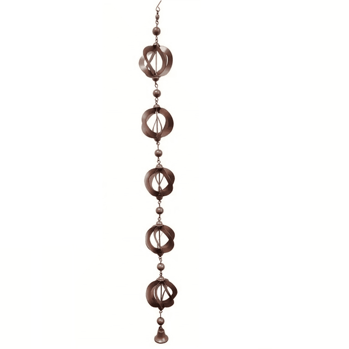 42.5" Metal Utility Downspout Diverter Rain Chain - Walmart.com