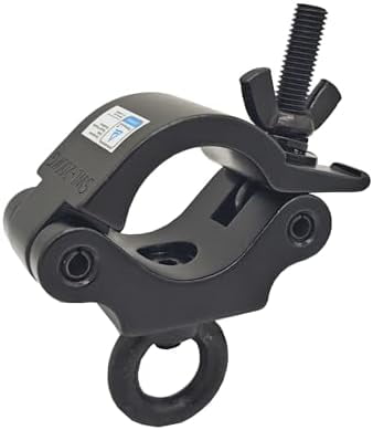 42-51mm Aluminum Pro Narrow Wide Clamp with Eye Bolt, Heavy Duty Stage ...