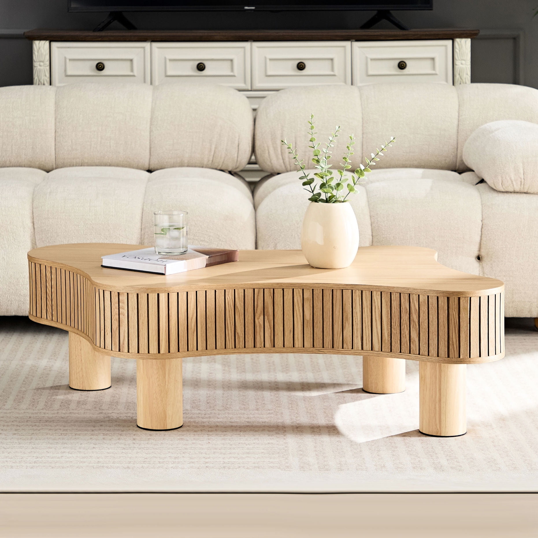 42.52-Inch Small Coffee Table+Versatile Usage”-“Living Room ...