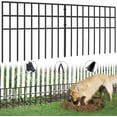 42.5ft(L) x 13in(H) Animal Barrier Fence, 30 Panels No Dig Garden Fence ...