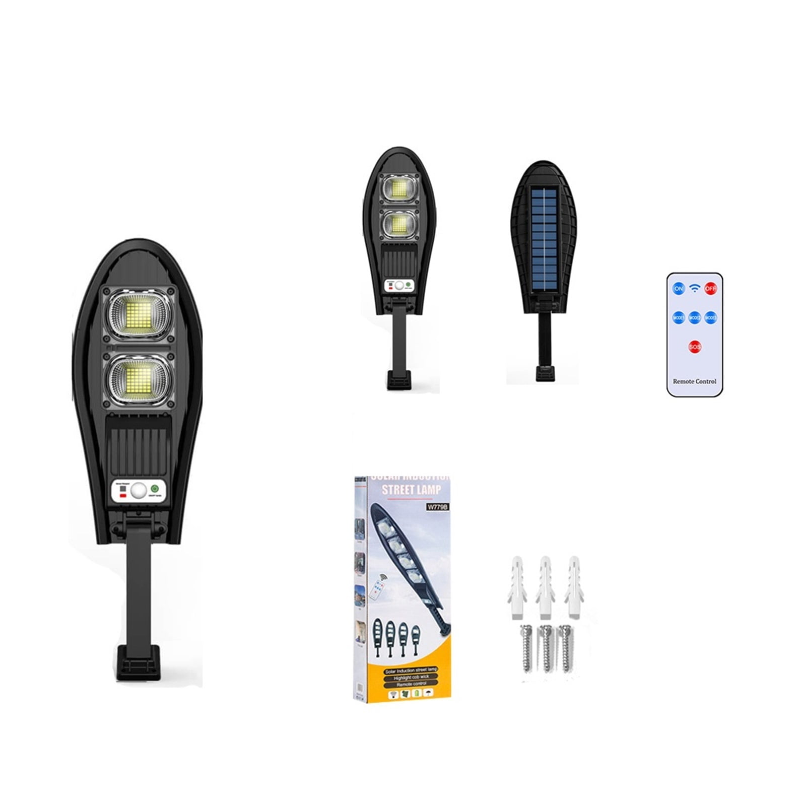 42/84/126/168 LED Bright Outdoor Solar Lamp 20000W 1000000LM IP68 ...