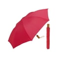 42" AUTO OPEN DELUXE RED UMBRELLA - Walmart.com