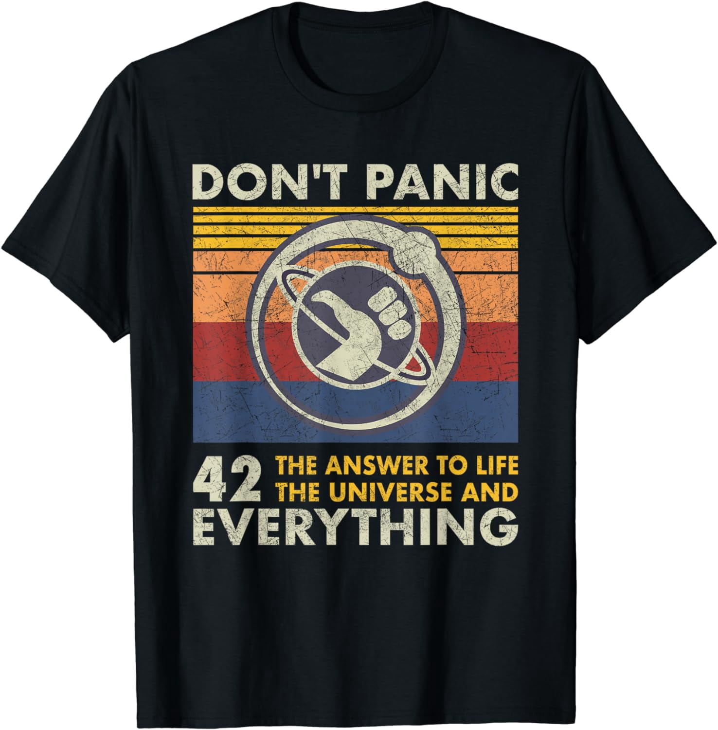 42 Answer to all Questions - Life Universe Everything T-Shirt - Walmart.com