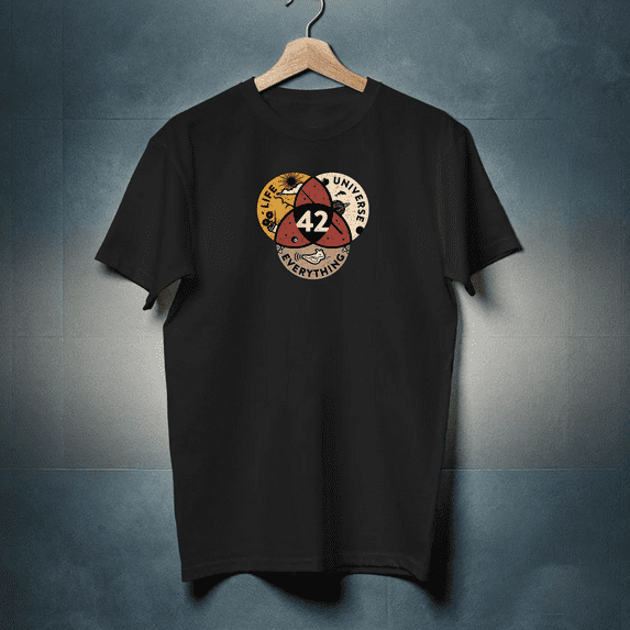 42 Answers Funny Hitchhikers Guide Galaxy Douglas Adams Life Universe ...