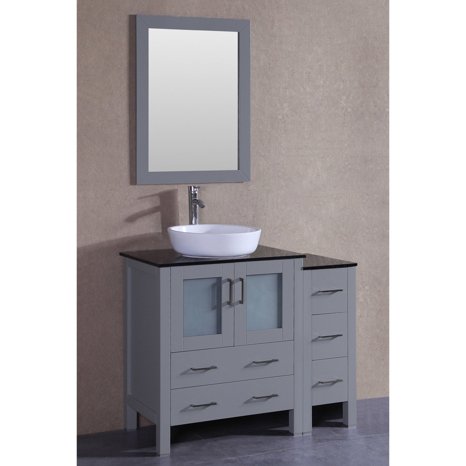 42" Bosconi AGR130CBEBG1S Single Vanity - Walmart.com