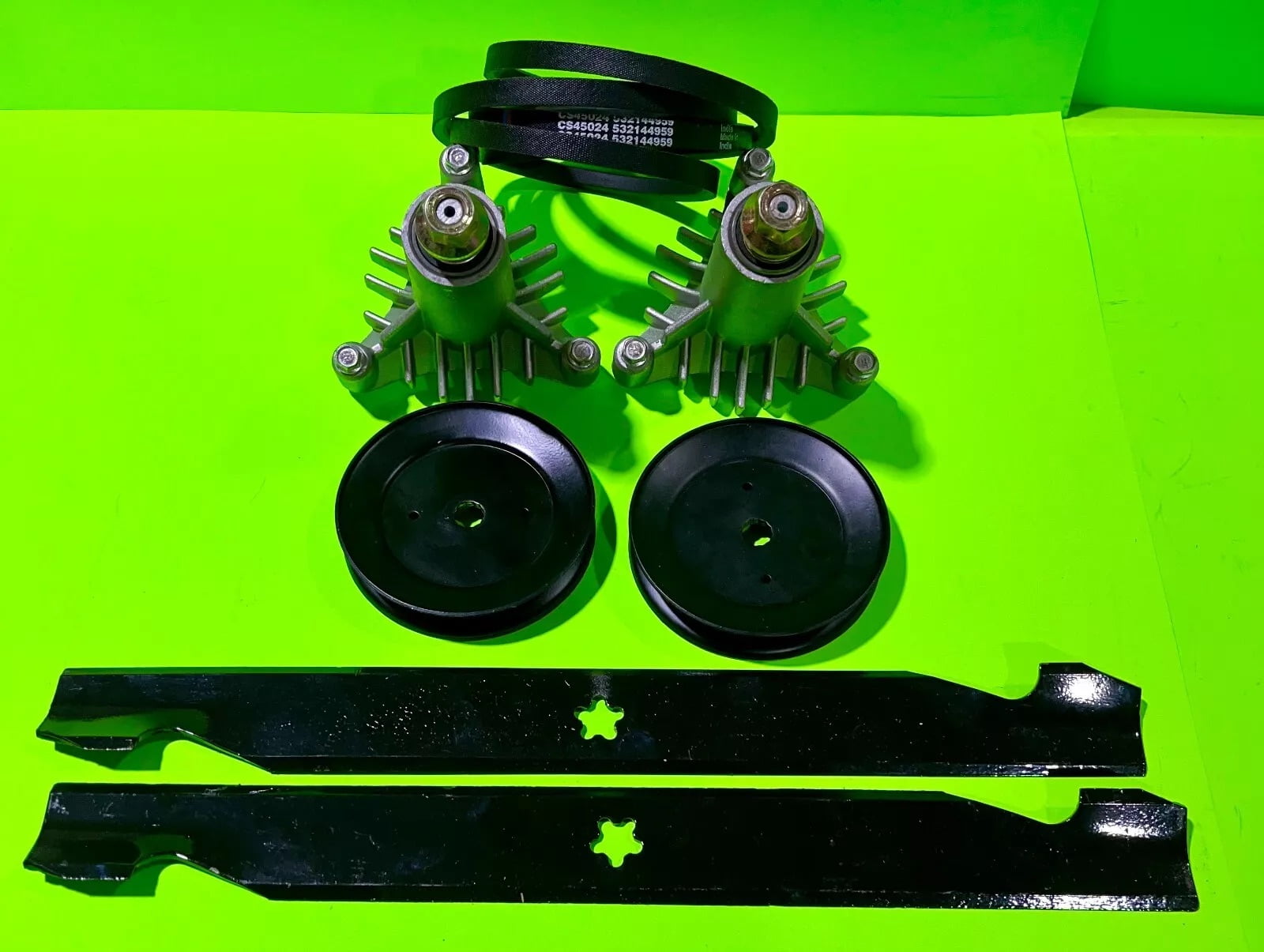42" Deck Rebuild Kit Craftsman LT3000 Mower High Lift Blades - Walmart.com