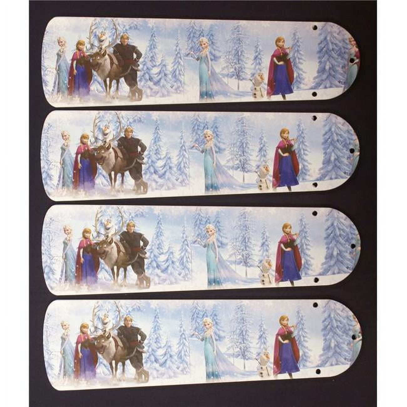 42" Disney Frozen Elsa Olaf Ceiling Fan Blades - Walmart.com