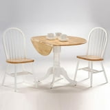 International Concepts Inside Set Round Dining Folding 42" Dual Drop ...