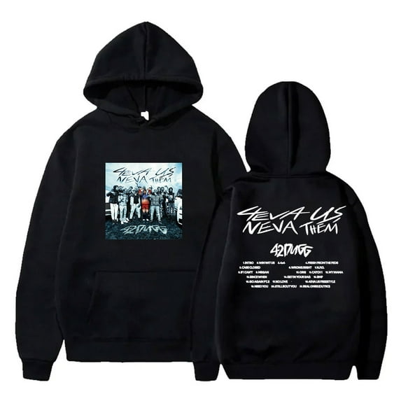 42 Dugg Tracklist & New Logo 2024 Rapper Merch Unisex Hoodie - Graphic ...