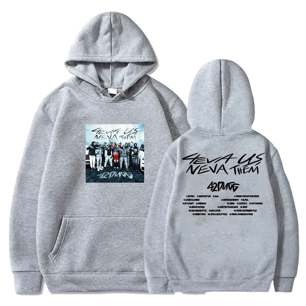 42 Dugg Tracklist & New Logo 2024 Rapper Merch Unisex Hoodie - Graphic ...