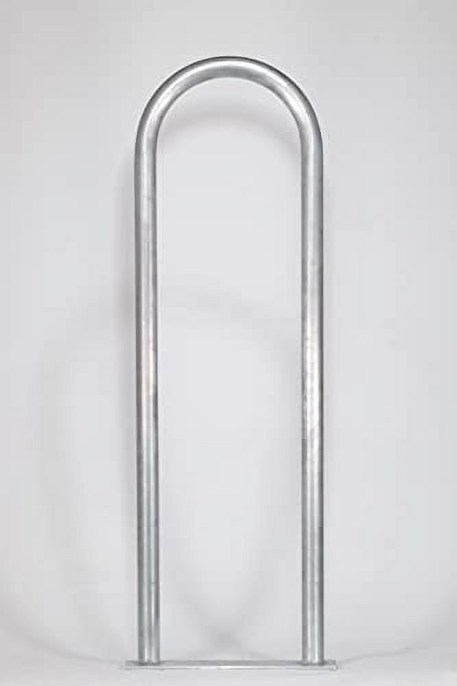 42" (H) x 13" (W) Aluminum Handrail w/Flate Base Plate - Safety Grab ...