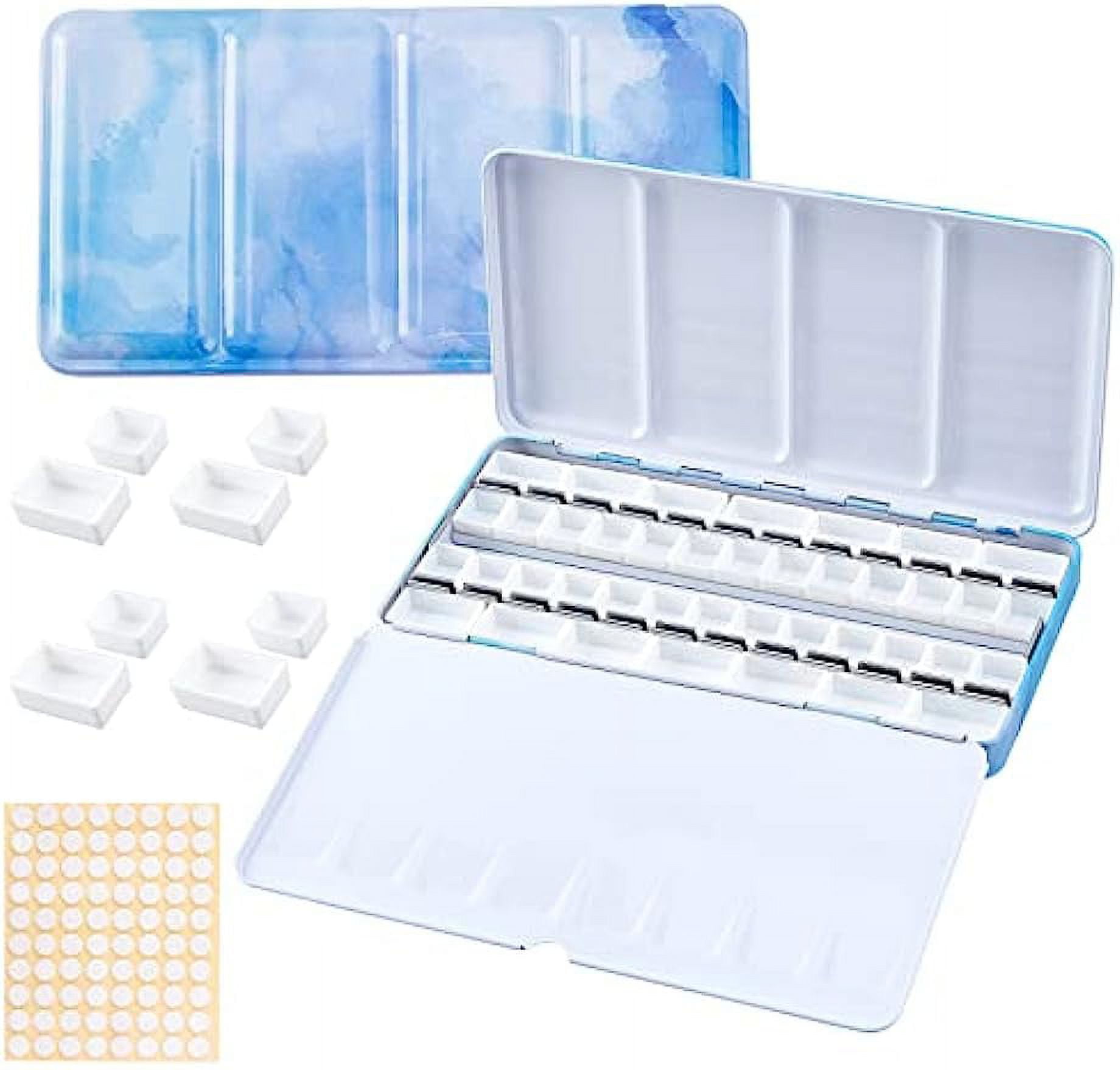 42 Half Pans 24 Full Pans Large Watercolor Tray Tin with Fold Out ...