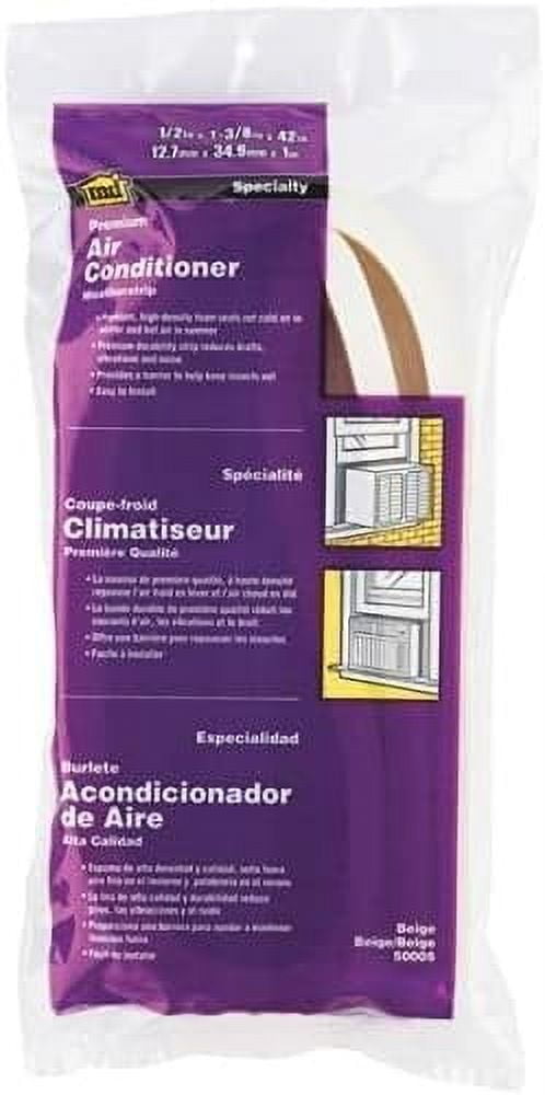42" High Density Air Conditioner Weatherstrip Color: Biege - Walmart.com
