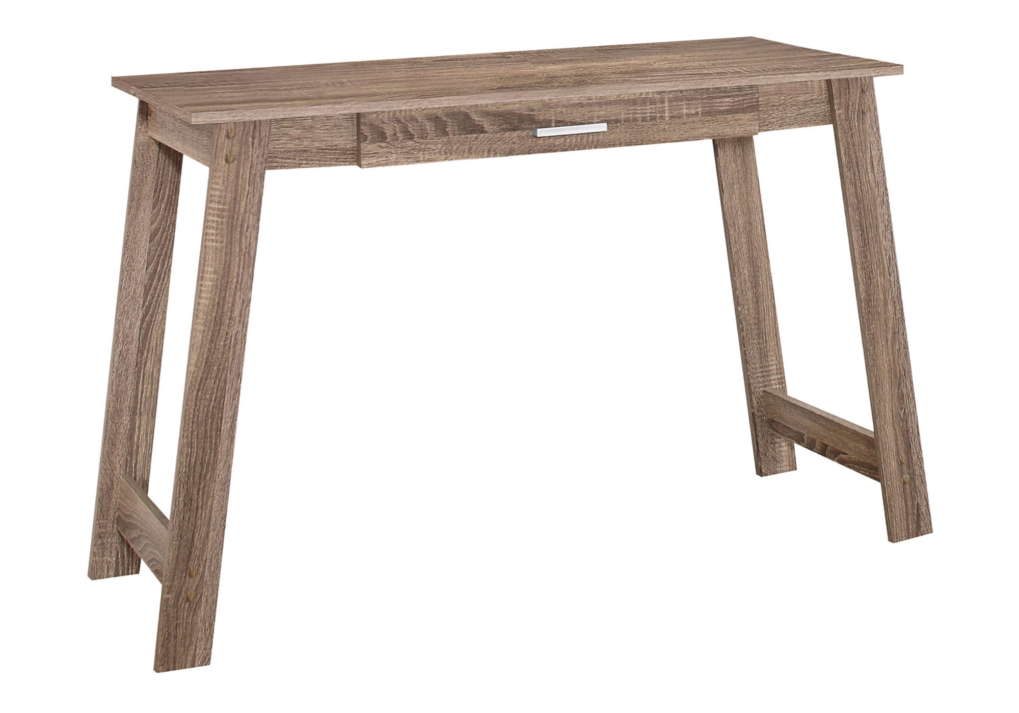 42 Inch Brown Wood Look Computer Desk with Storage Drawer - Walmart.com