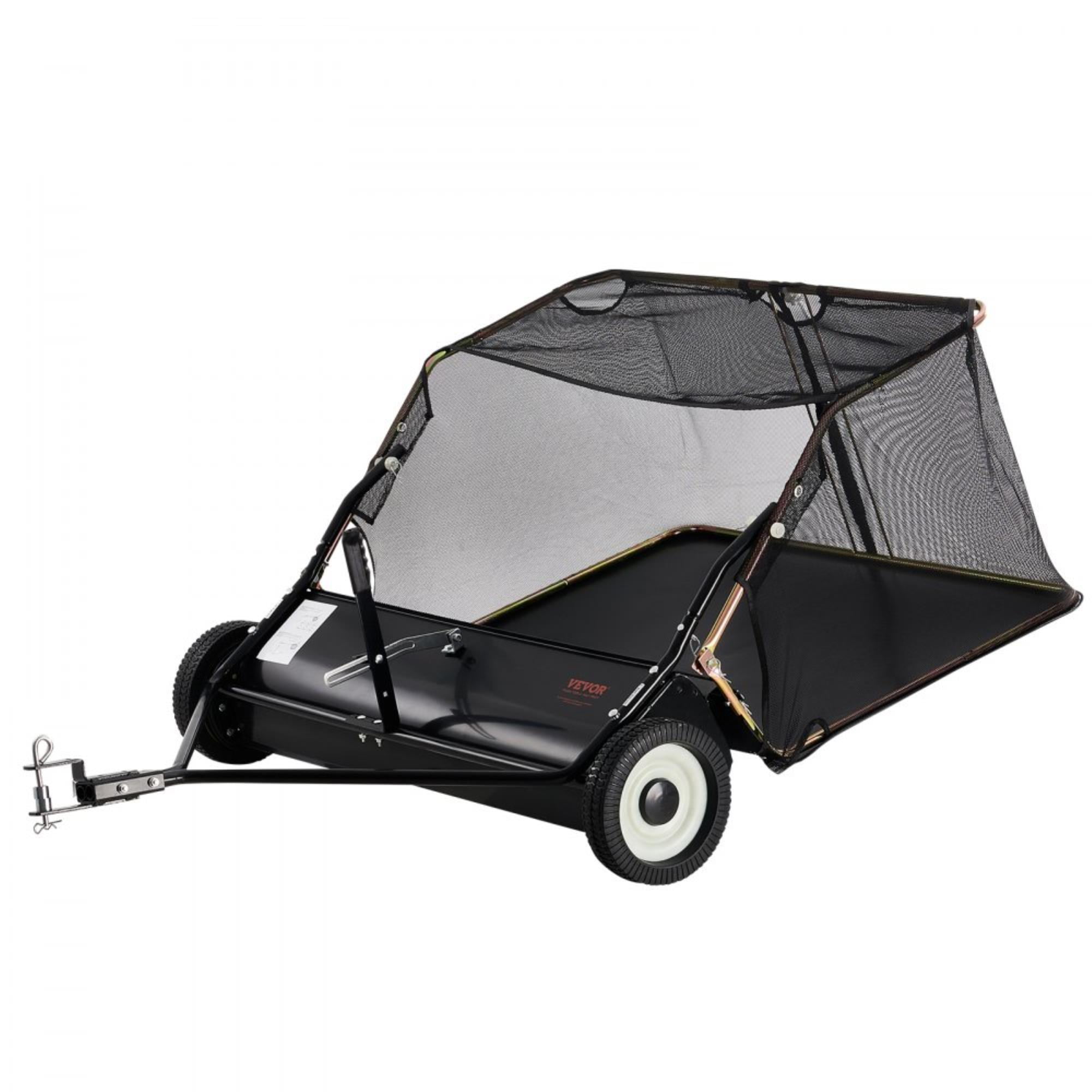 42 Inch Heavy Duty Lawn Sweeper Tow Behind with 12 cu.ft Capacity ...
