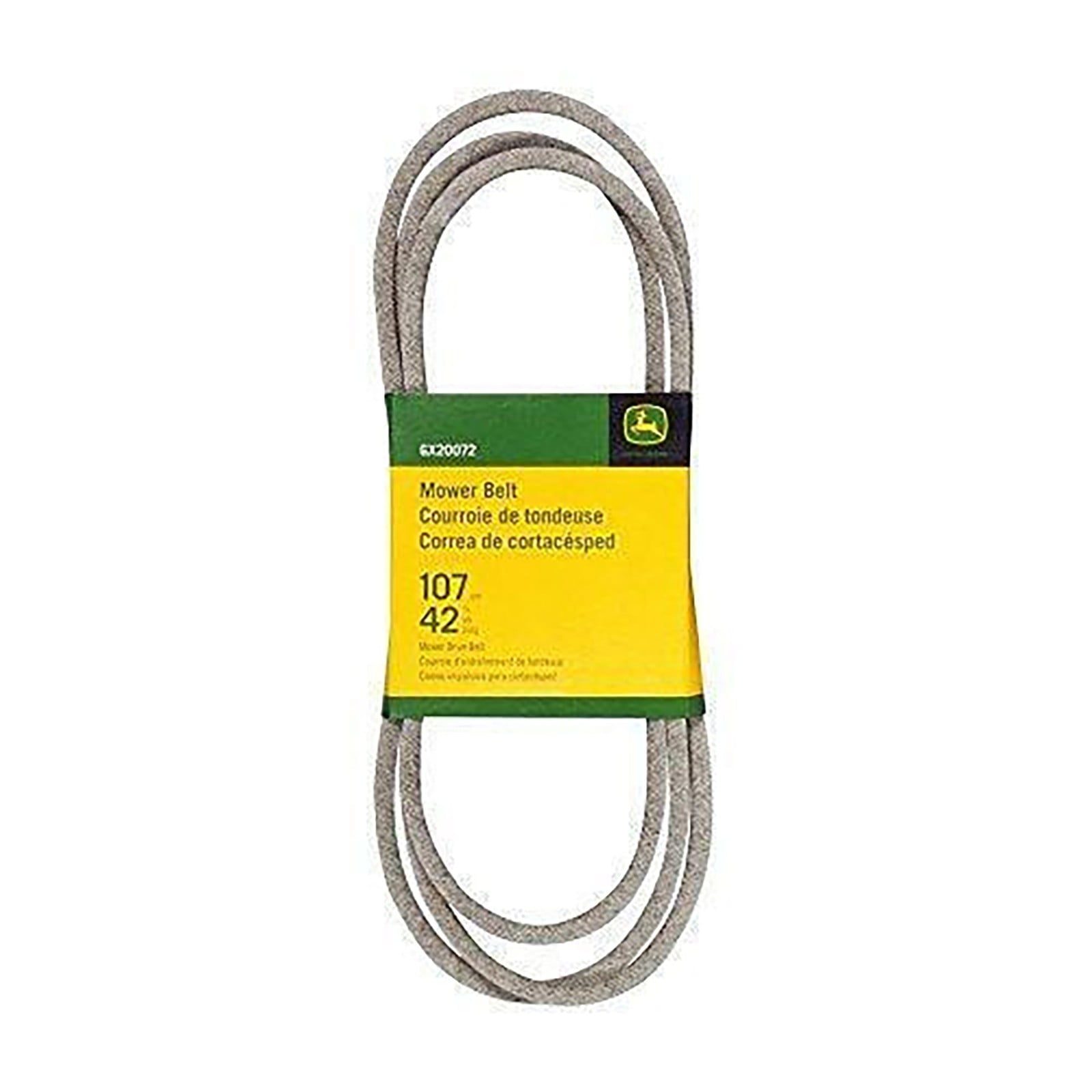 42 Inch Lawn Mower Deck Belt - Original Equipment Flat Drive Belt for ...