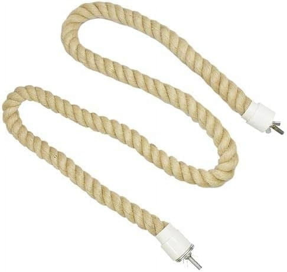 42 Inch Natural Rope (Thick) - Thick Flexible Bendable Climbing Rope ...