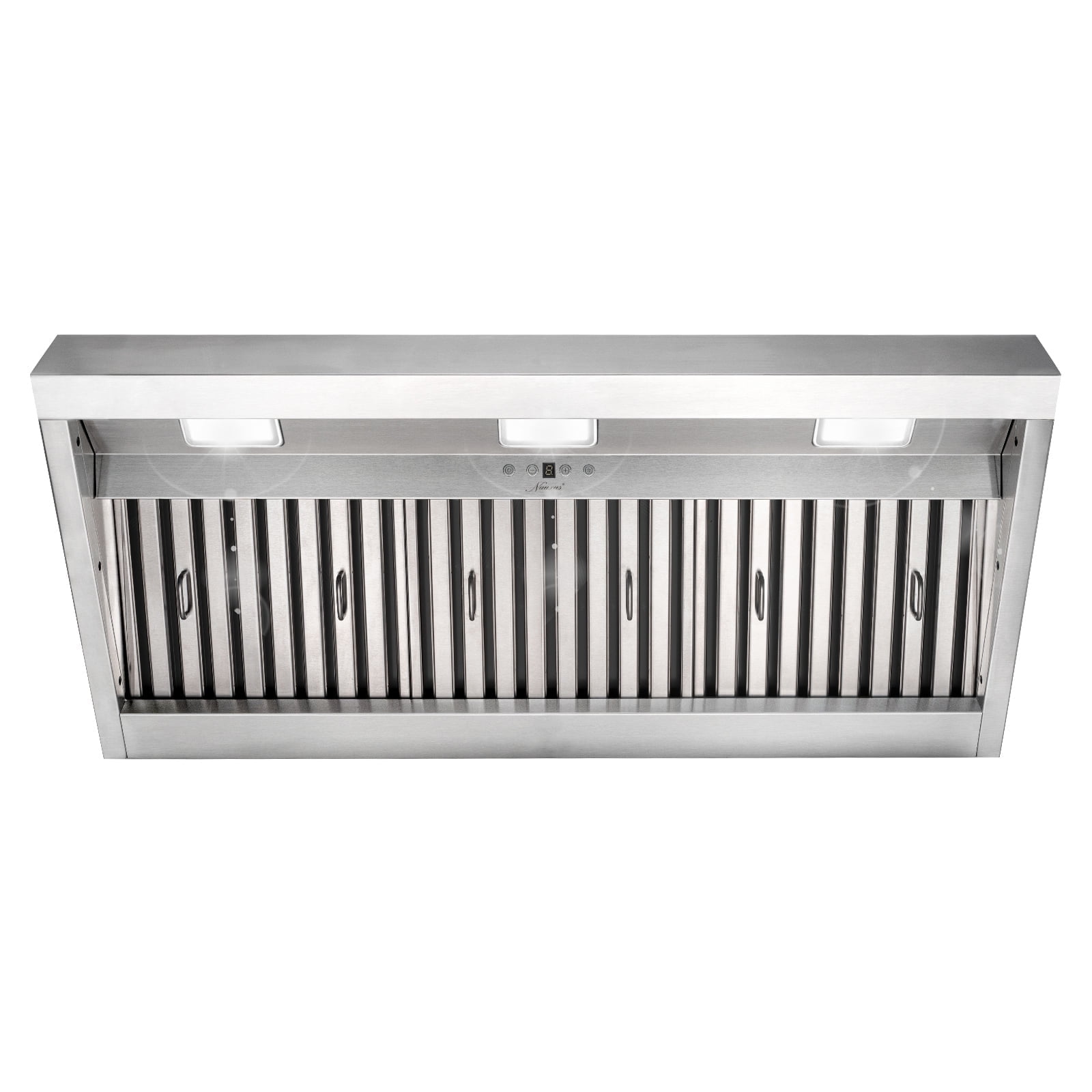 Akicon 42 Inch Range Hood Insert, Stainless Steel 8" Ducted Insert ...