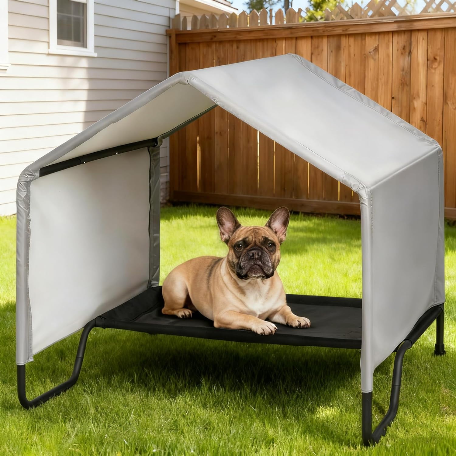 42" Large Dog House for Small Large Dog Indoor or Outdoor, Weatherproof ...