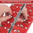 Identibolt Pro 44 PCS Nut And Bolt Thread Checker, SAE Inch Metric ...