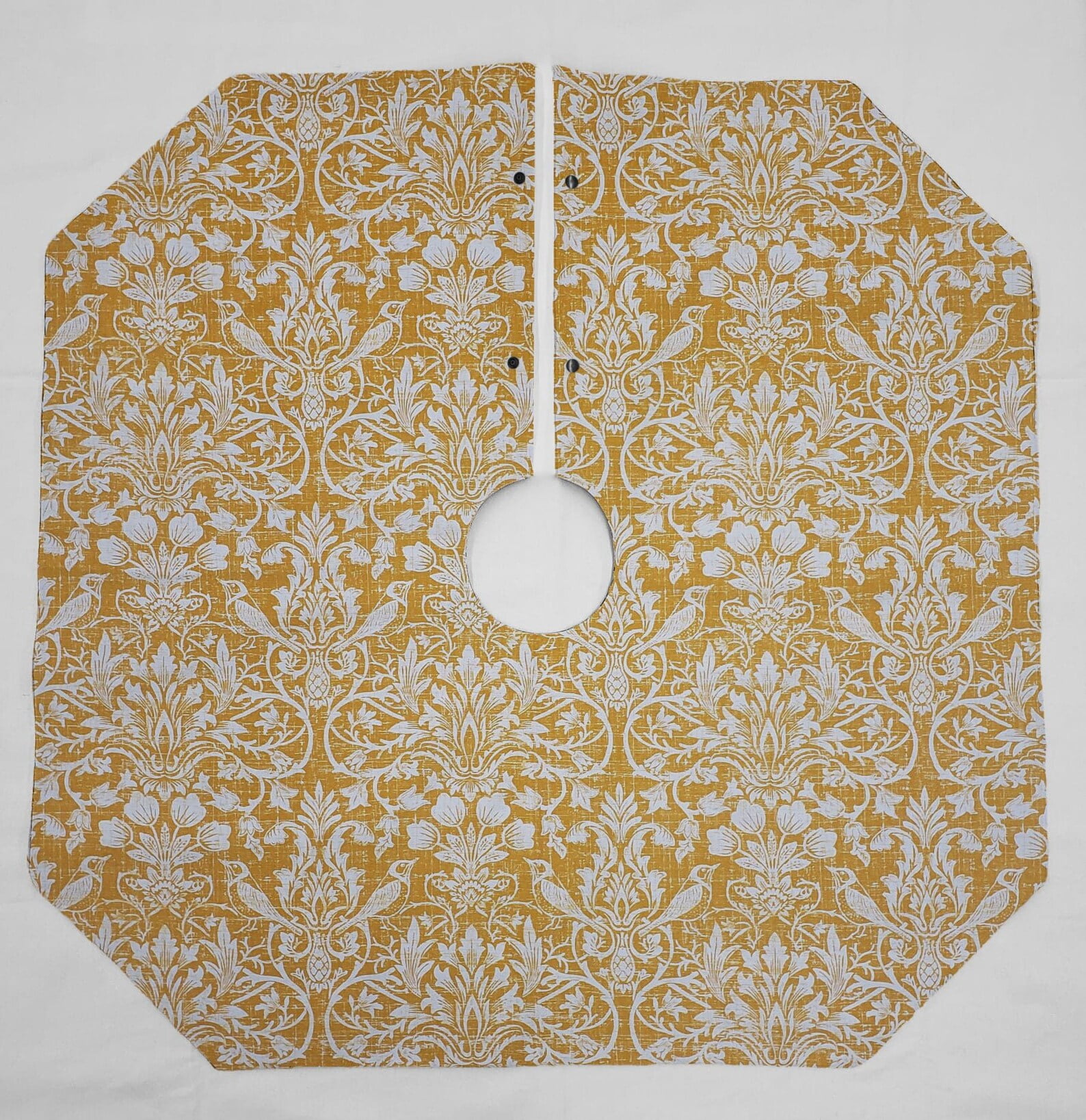 Damask Christmas Tree Skirt By Penny's Needful Things (Gold Floral ...