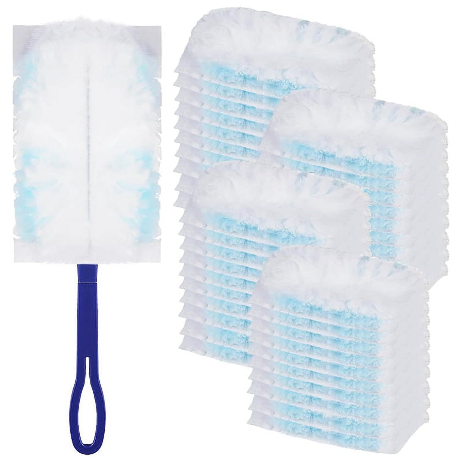 42 Pieces Duster with 1 Handle, Dust Magnet Refill Pack Dirt ...