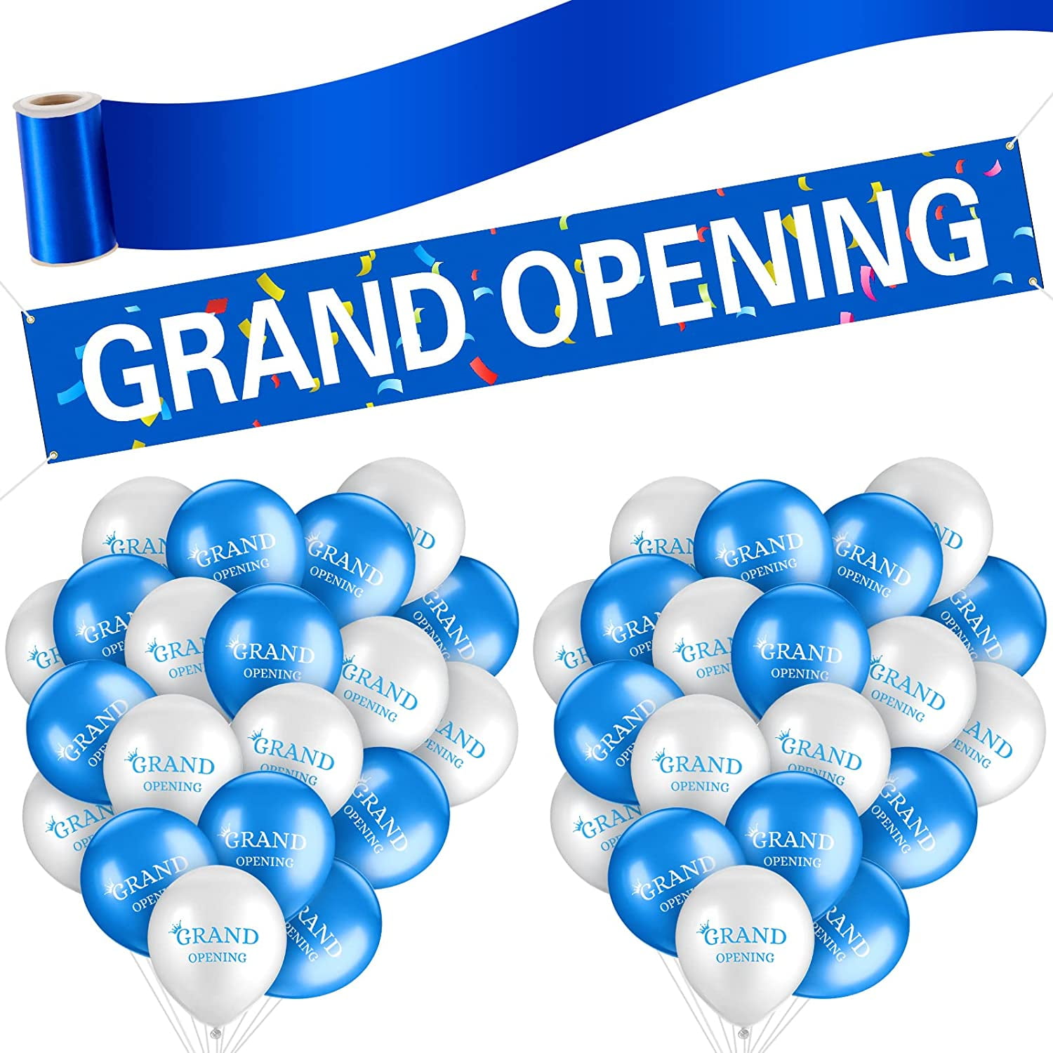 42 Pieces Grand Opening Decorations Kit Includes 1.5 x 9.8 ft Grand ...