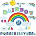 42 Pieces We are A Rainbow of Possibilities Bulletin Board Set Sunshine ...