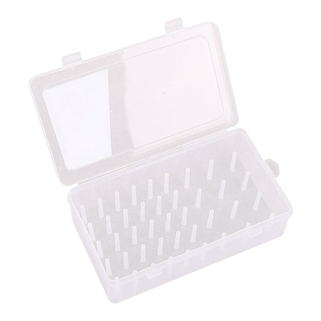 42 Racks Sewing Thread Holders with Lid, Clear Embroidery Thread ...