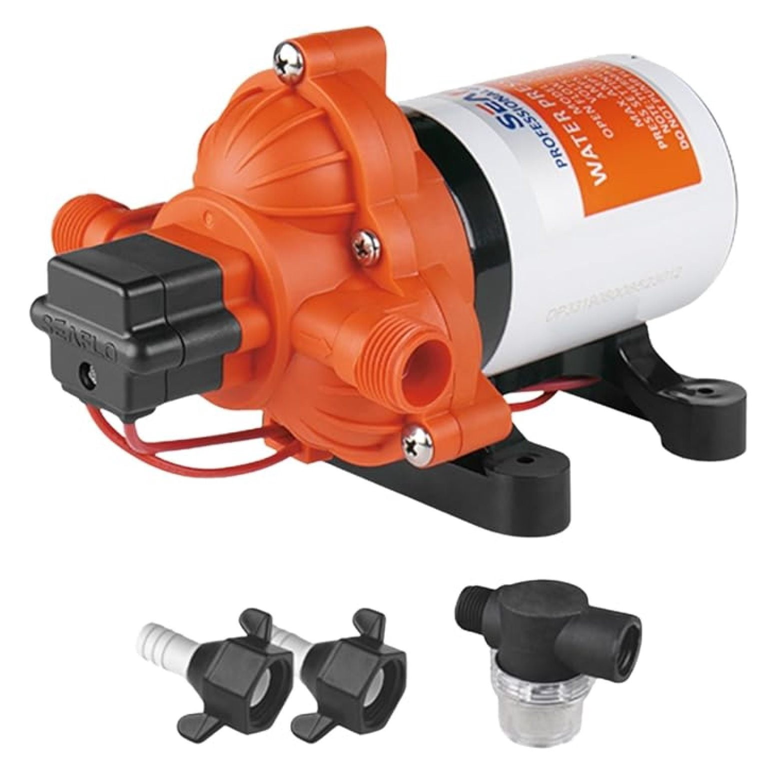 42 Series Diaphragm Pump – 12V, 4.0 GPM, 55 PSI, Self-Priming, Internal ...