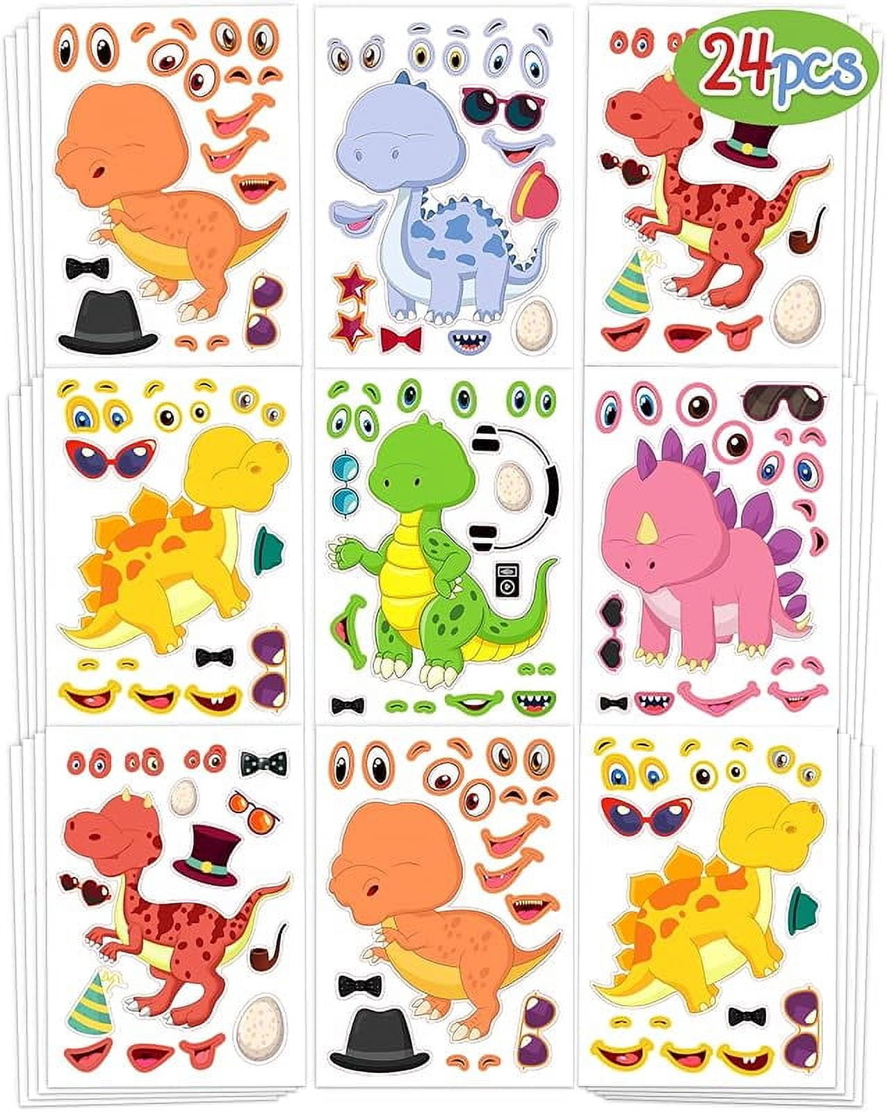 42 Sheets Halloween Party Favors Stickers for Kids, Halloween Crafts ...