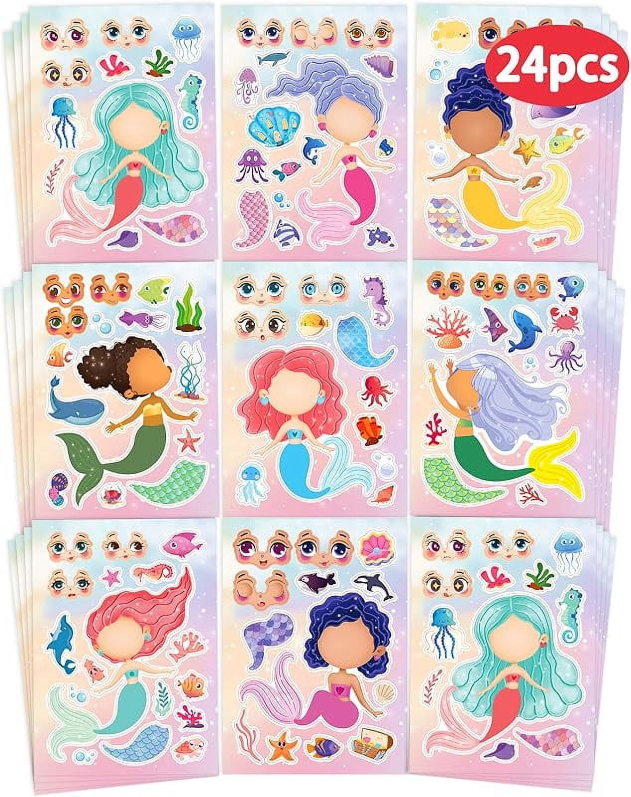 42 Sheets Halloween Party Favors Stickers for Kids, Halloween Crafts ...