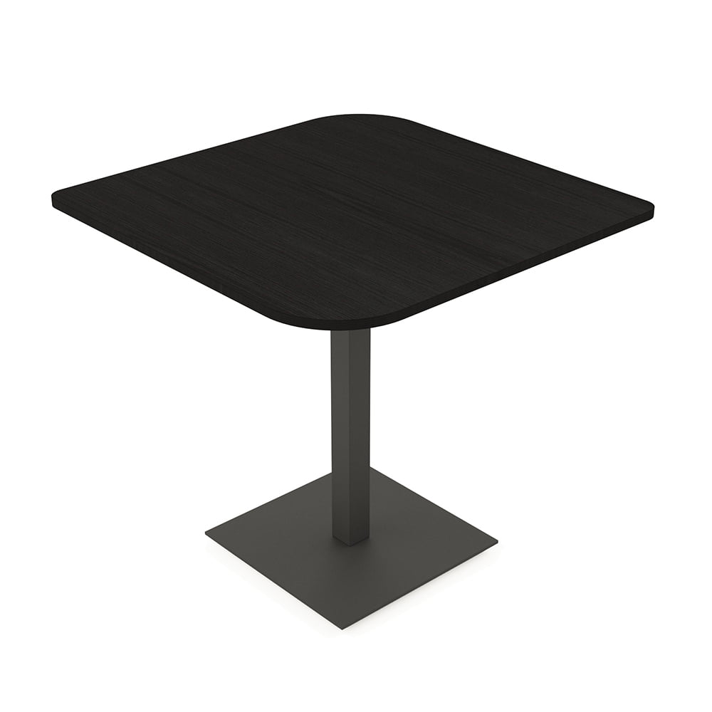 42" Small Dou Bistro Height Table Square Metal Base Bar Table - Walmart.com