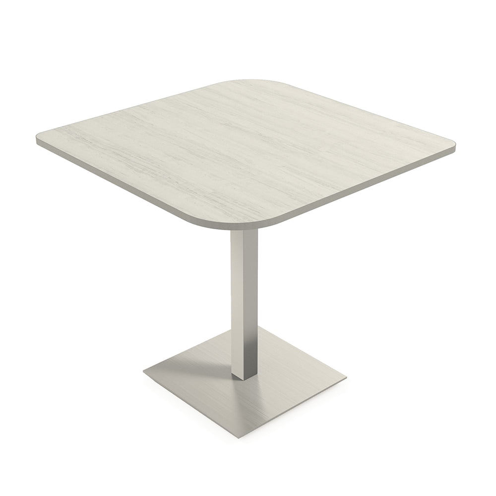 42" Small Dou Bistro Height Table Square Metal Base Bar Table - Walmart.com