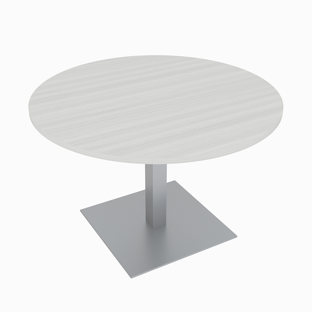 OFM Model MT42RD 42" Multi-Purpose Round Table with Metal Mesh Base ...