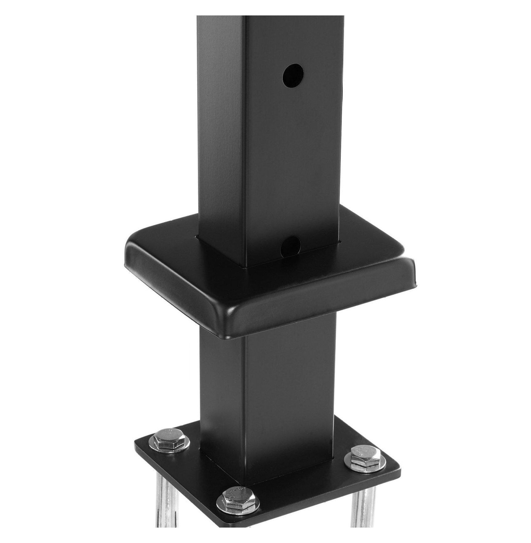 42" Stainless Steel Cable Railing Post, Level Deck & Stair Handrail ...