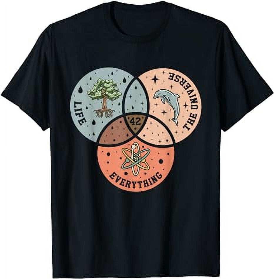 42 The Answer To Life Universe And Everything Astronomer T-Shirt ...