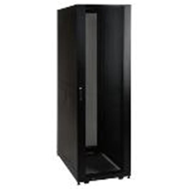 42 Unit SmartRack Mid-Depth Rack Enclosure Cabinet with Doors & Side ...